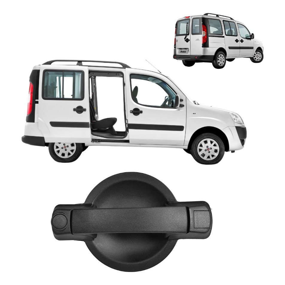 Puxador Porta Lateral Doblo Após 2002 Direita | Shopee Brasil