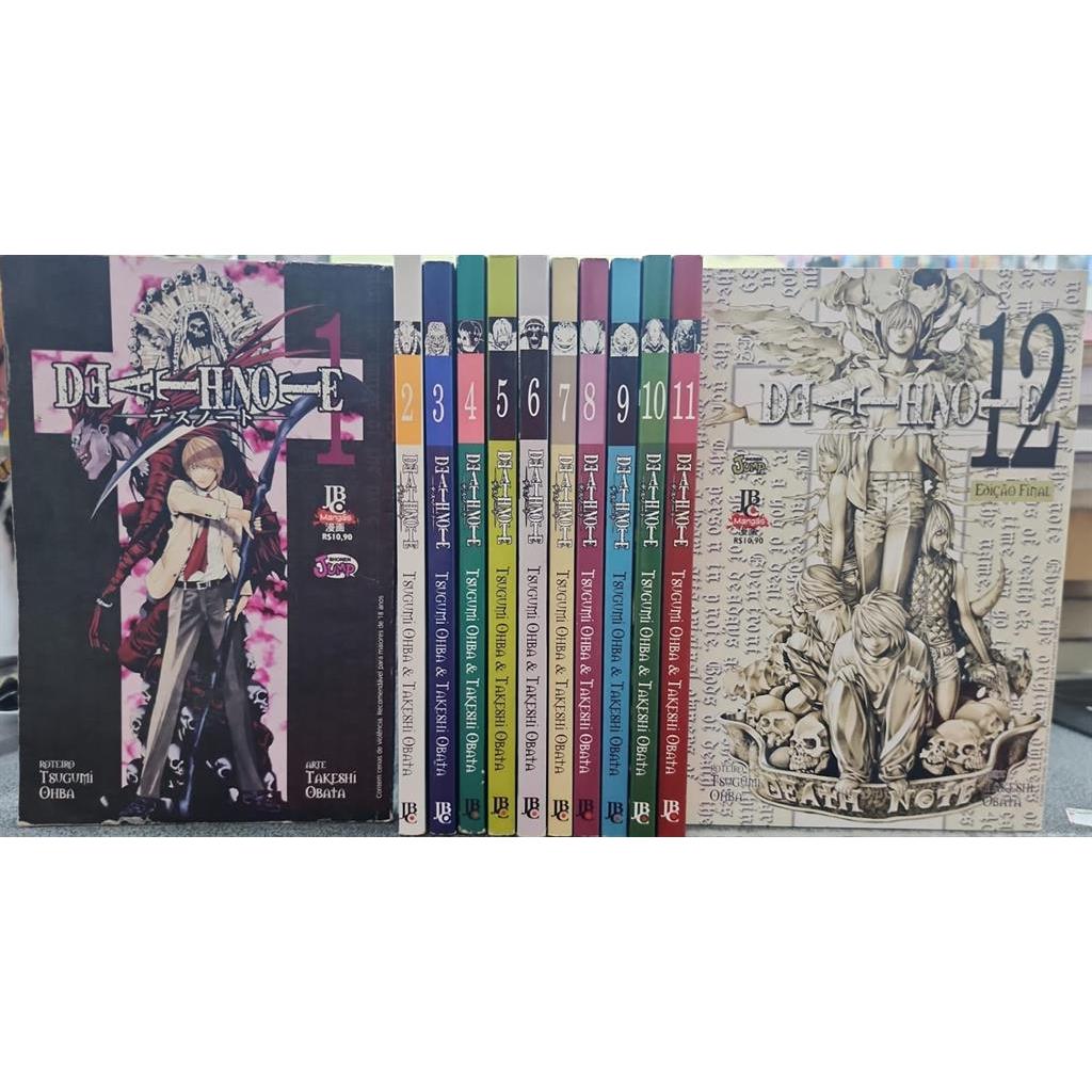 Coleção completa Death Note 12 vol. (usado) autor Tsugumi Ohba e ...