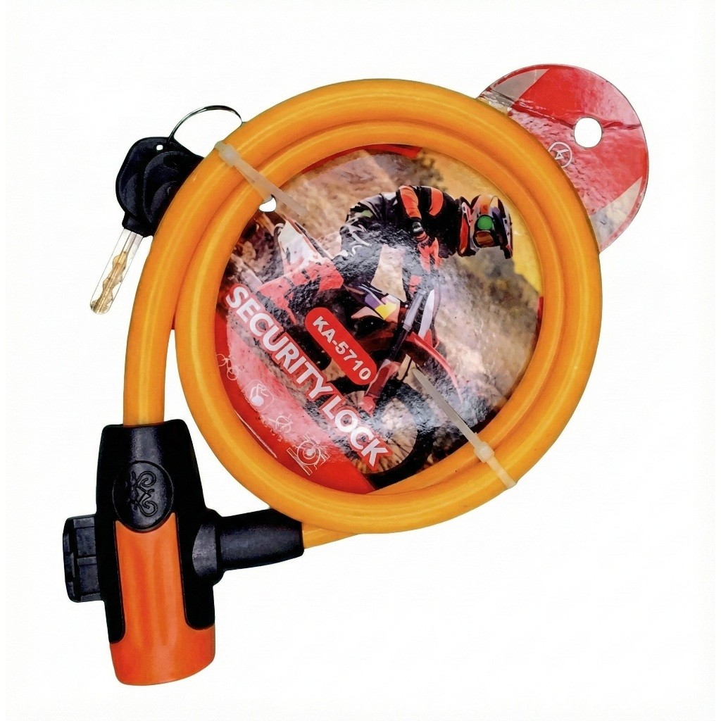 Cadeado para Bicicleta Kapbom KA-5710 Aço Reforçado Segurança | Shopee ...