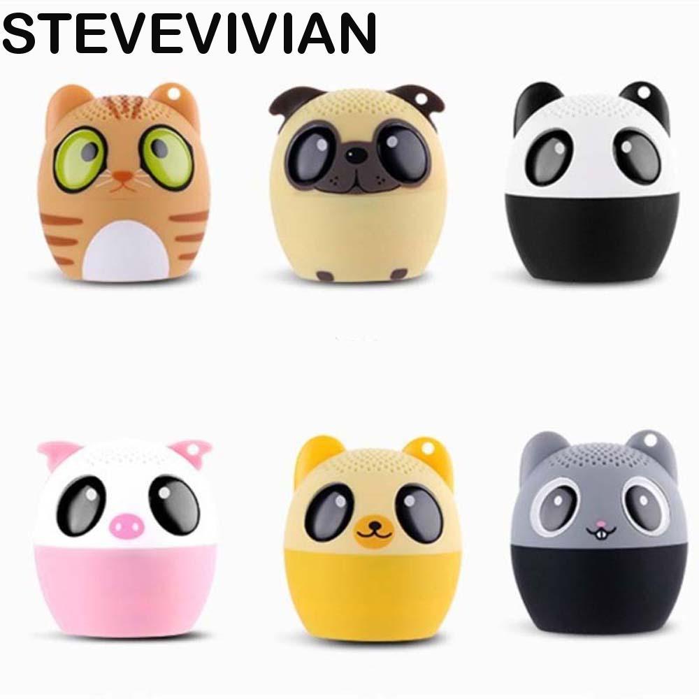 STEVEVIVIAN Alto-Falante Externo Mini Bluetooth Animal Subwoofer Bass ...
