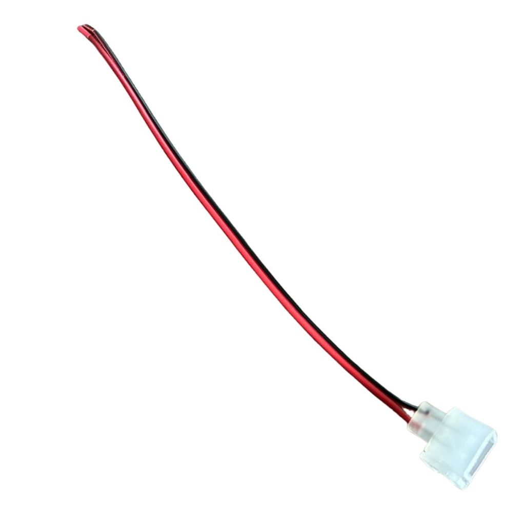 Conector Fita Led Neon 6x12mm 2 Vias 1 Terminal Kit com 5 Unidades ...