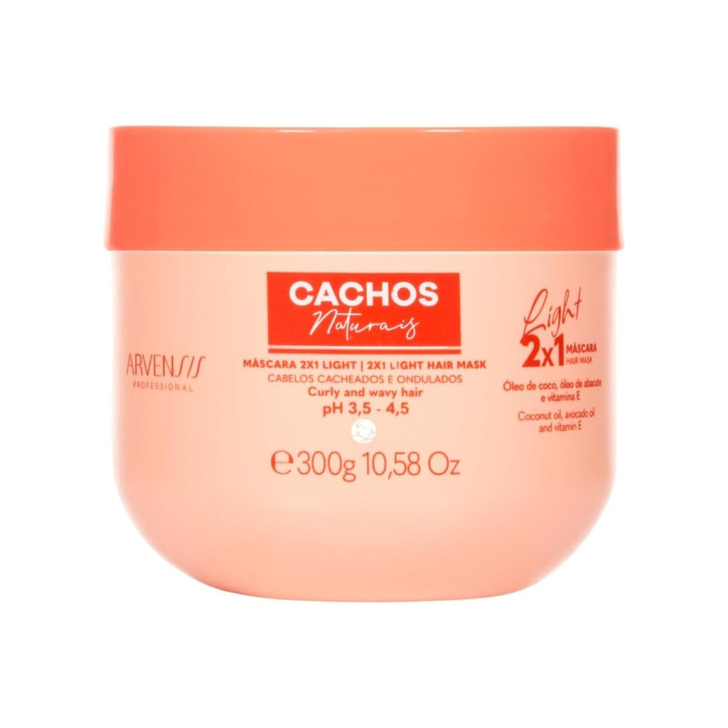 Mascara Capilar Arvensis 2x1 Light 300g | Shopee Brasil