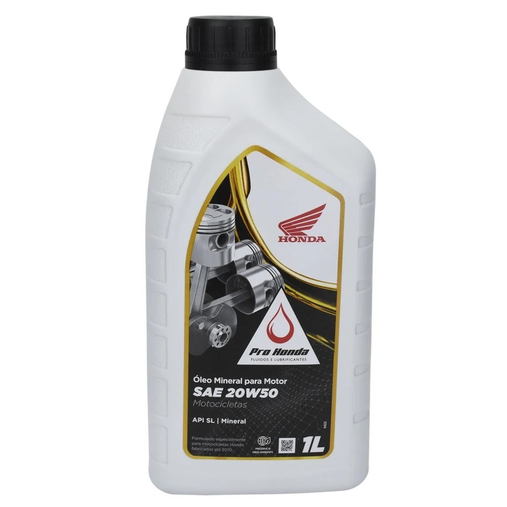 Óleo Mineral Honda 4t 20w50 Mineral Titan Cg 125 Ml Turuna | Shopee Brasil
