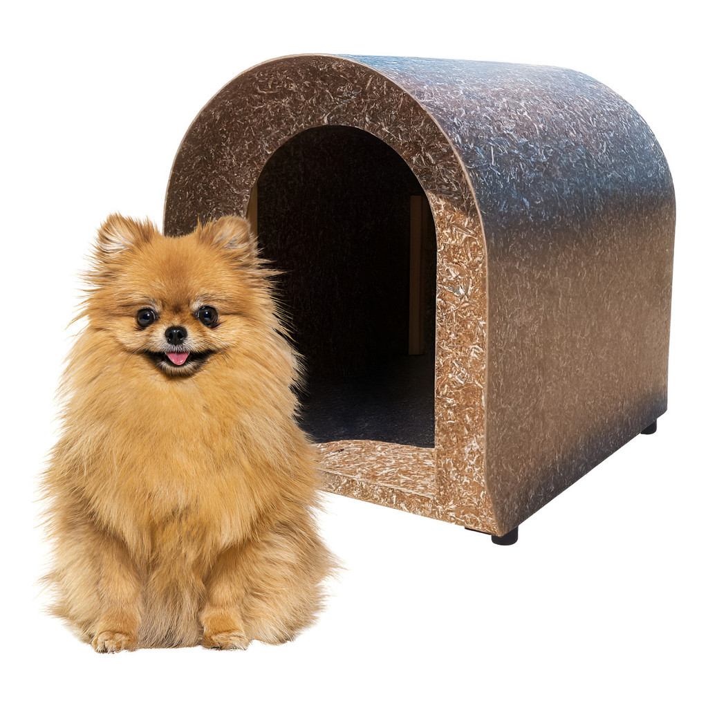 Casinha Cachorro N1 Casa Pet Madeira Iglu Cães Porte Pequeno Ecológica | Shopee Brasil