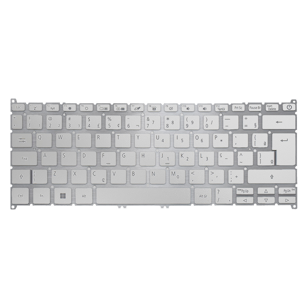 Teclado para Notebook Acer A514-54G | Prata | Shopee Brasil