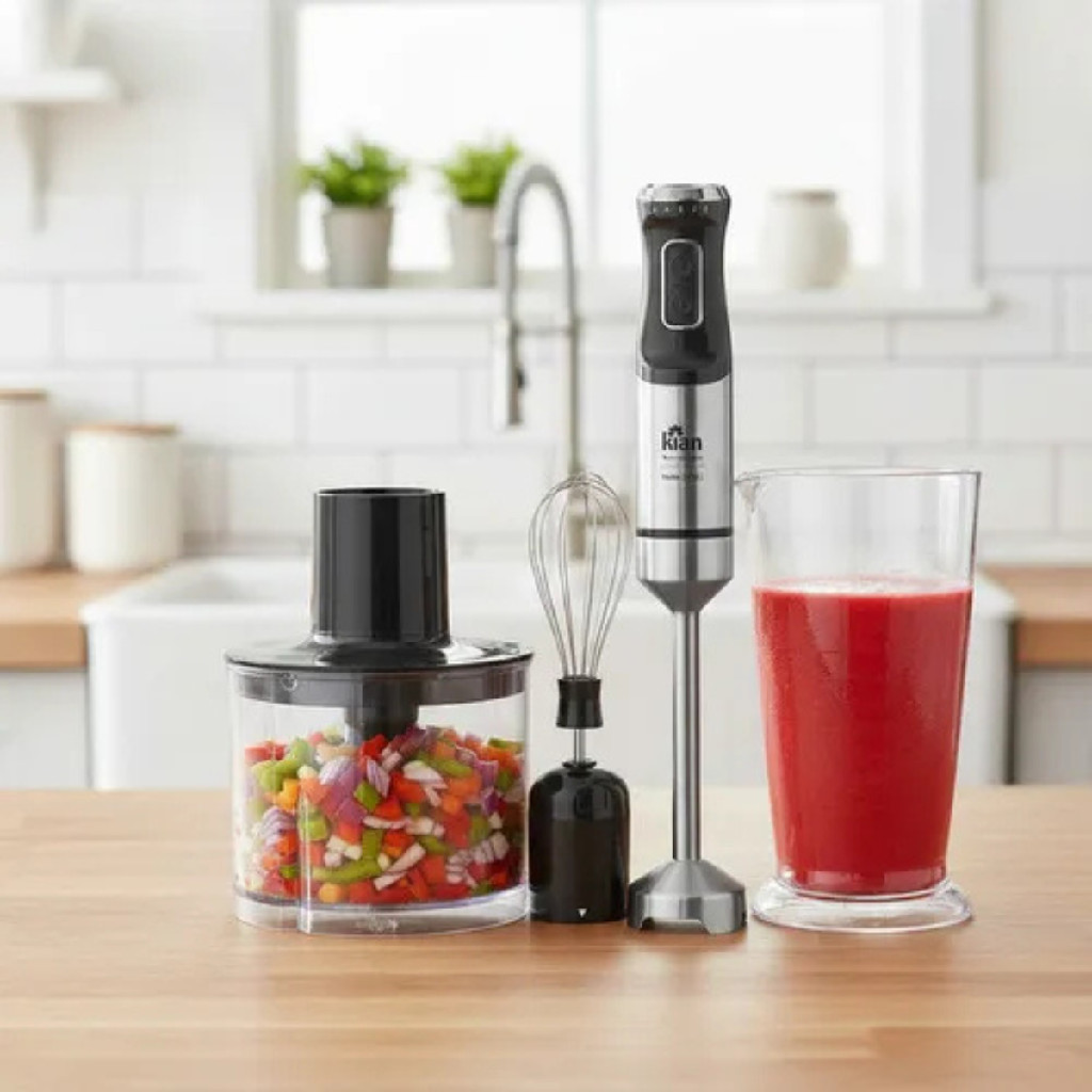 Mixer 3 em 1 Kian 1000W Inox Turbo Preto 127V | Shopee Brasil