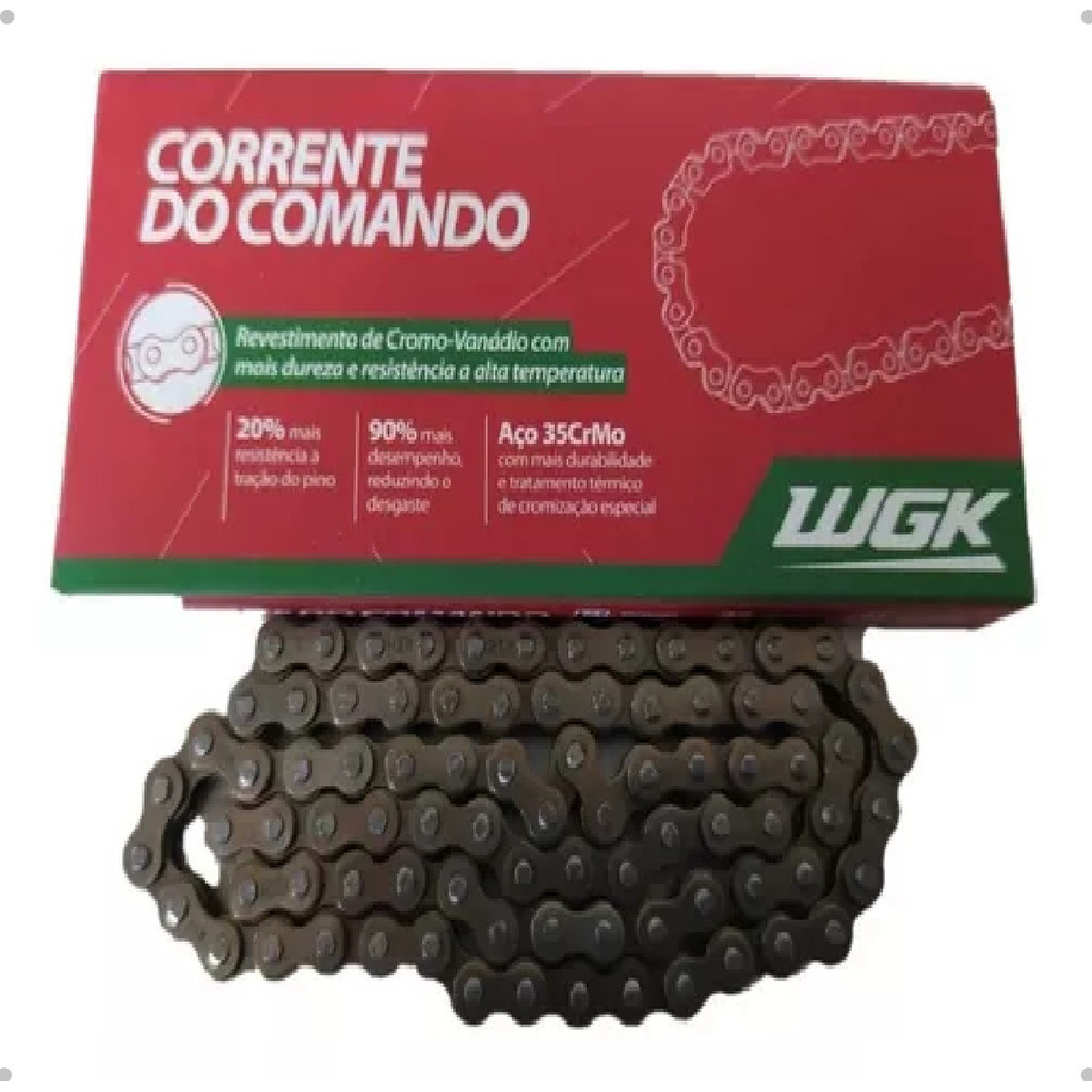 Corrente Comando Crf 230 Xtz 250 Lander Ys 250 Fazer Wgk | Shopee Brasil