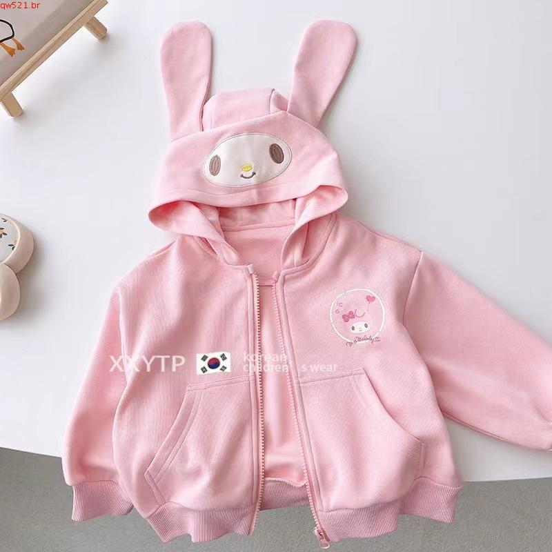 Sanrio's New Fall Hoodie Kawaii Anime Cinnamoroll Mymelody Kuromi Csa ...