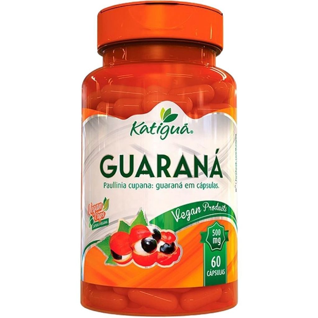 Guaraná - 60 Cápsulas - Katiguá | Shopee Brasil