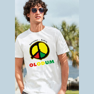 Camiseta Estampada Olodum Michael Jackson Carnaval🎊💛- Camisa 100% em ...