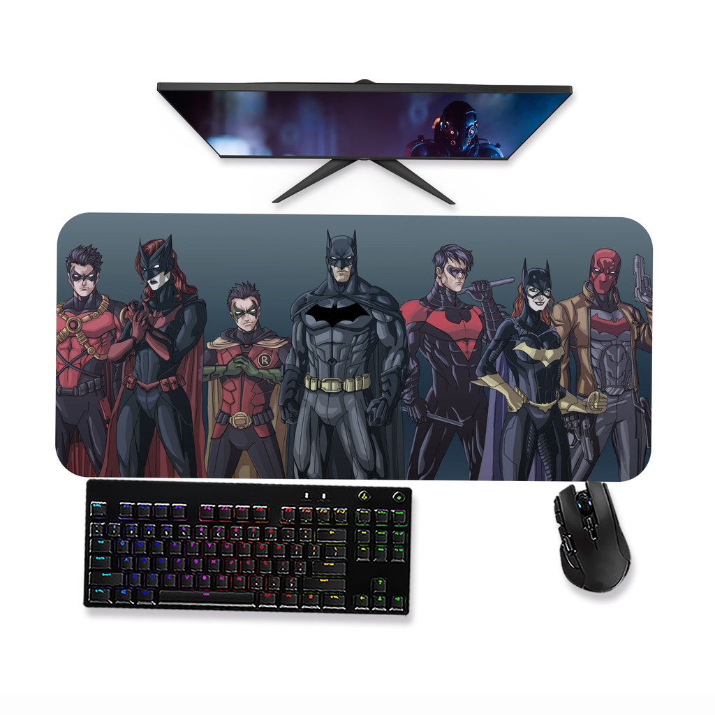Mouse pad BATMAN 5 Mousepad Gamer Grande 90x40 80x40 60x40 70x30 45x40 ...