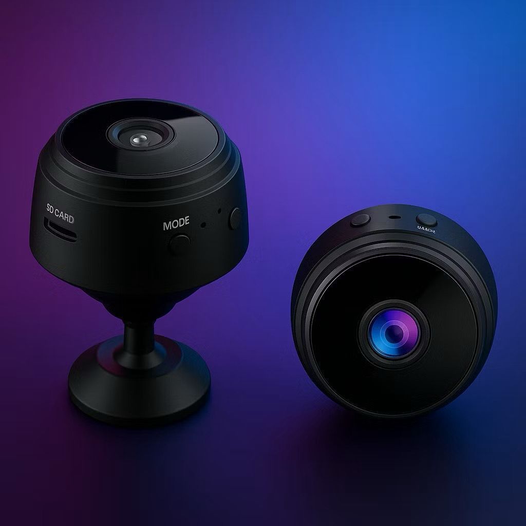 Mini Camera A9 HD com visão noturna e audio Wifi Câmera 1080P Sem Fio ...