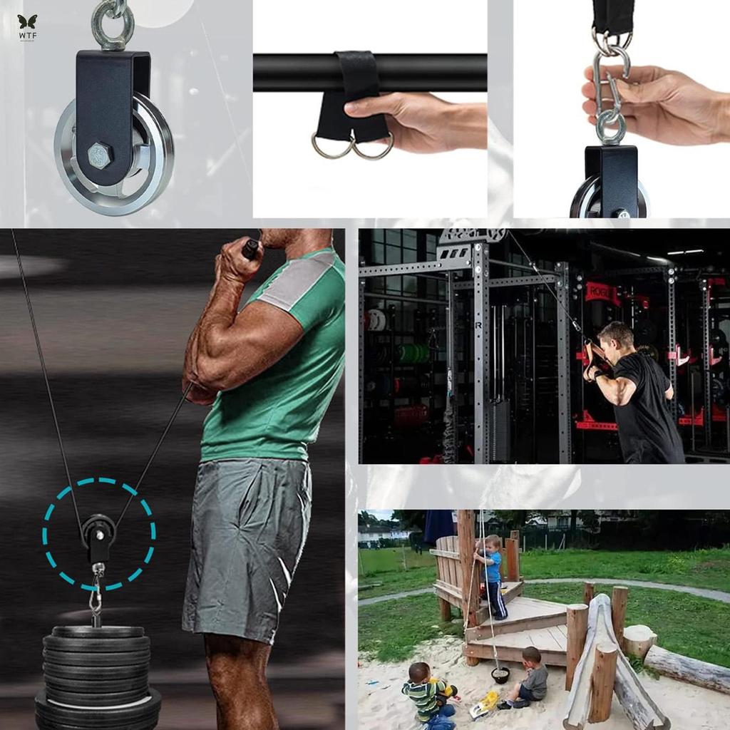 Polia Silenciosa De Nylon Para Academia , Resistente Equipamentos De ...