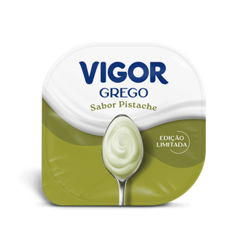 Iogurte Grego Pistache Vigor | Shopee Brasil