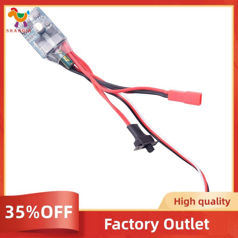 Controlador De Velocidade Escovado ESC 10A Para 1/12 1/16 1/18 1/24 1/ ...