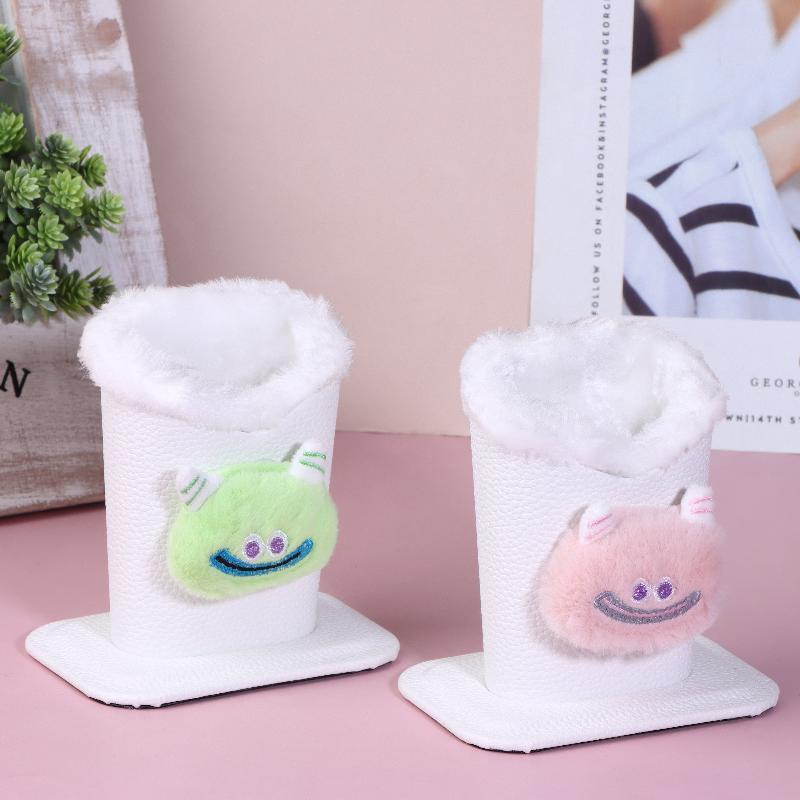 [fol] 1 Peça Estojo De Óculos Forrado De Pelúcia Design Animal Fofo ...