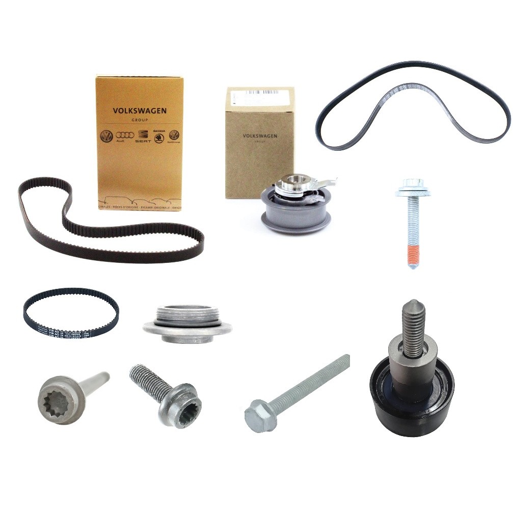 Kit correias e tensores completo Volkswagen Golf MK7 2017 a 2018 ...