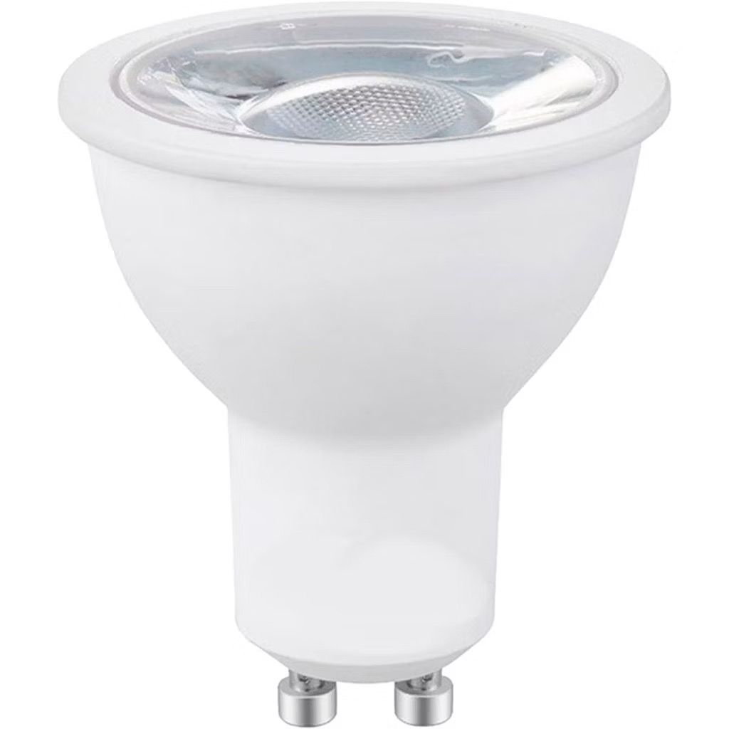 Kit 10 Lâmpada Led 5w Gu10 Dicroica Mr16 Spot Lustre Bivolt Branco Frio ...