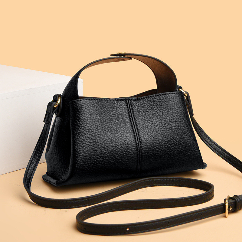 High-End luz luxo Commuter saco do mensageiro Retro couro macio Boston ...