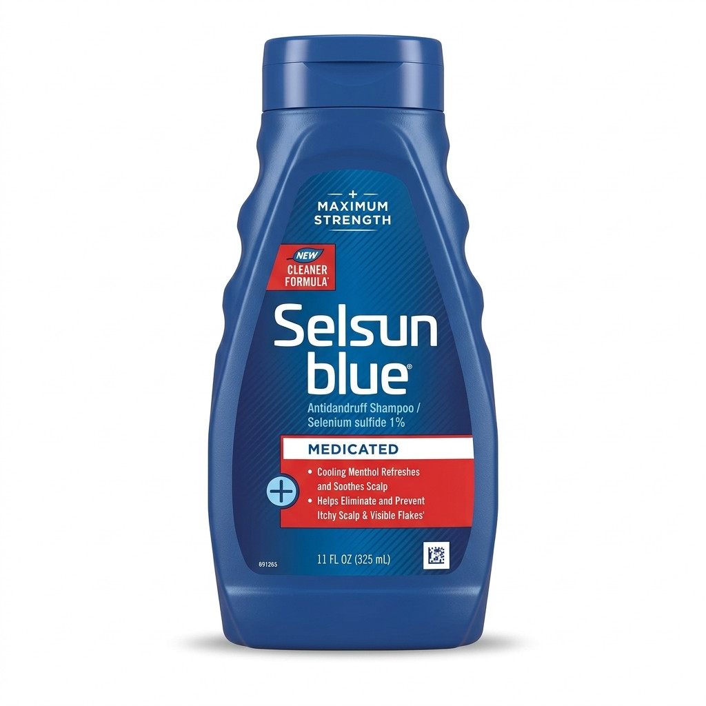 Shampoo Selsun Blue Anticaspa Maximum Strength Selenium Sulfide 325ml ...