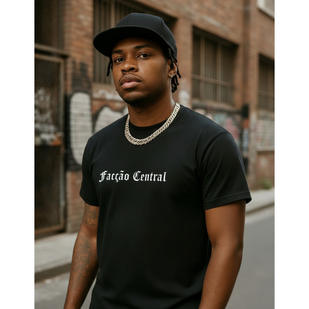 Camisa Camiseta Blusa Trap Rapper Rap Hip Hop Faccao Central | Shopee ...