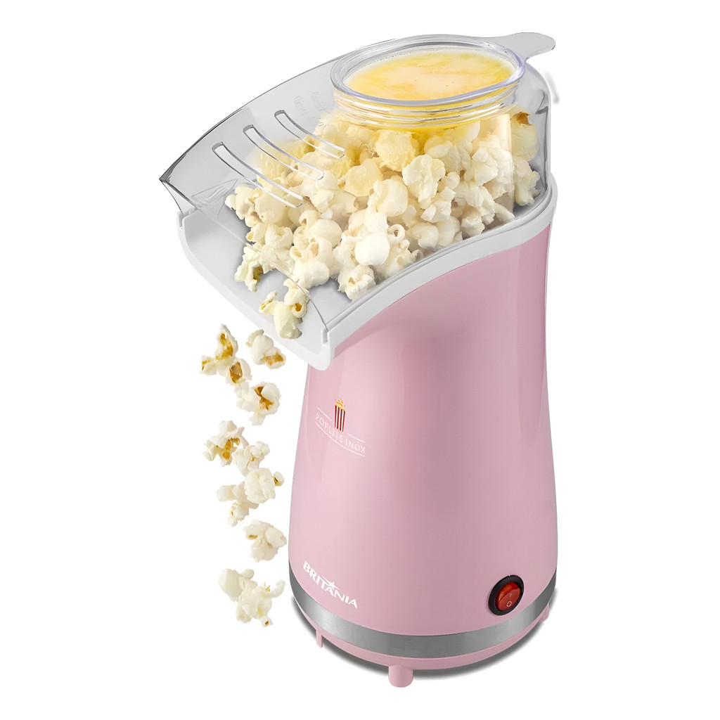 Pipoqueira Elétrica Britânia Poplite Inox 1.200 Watts | Shopee Brasil