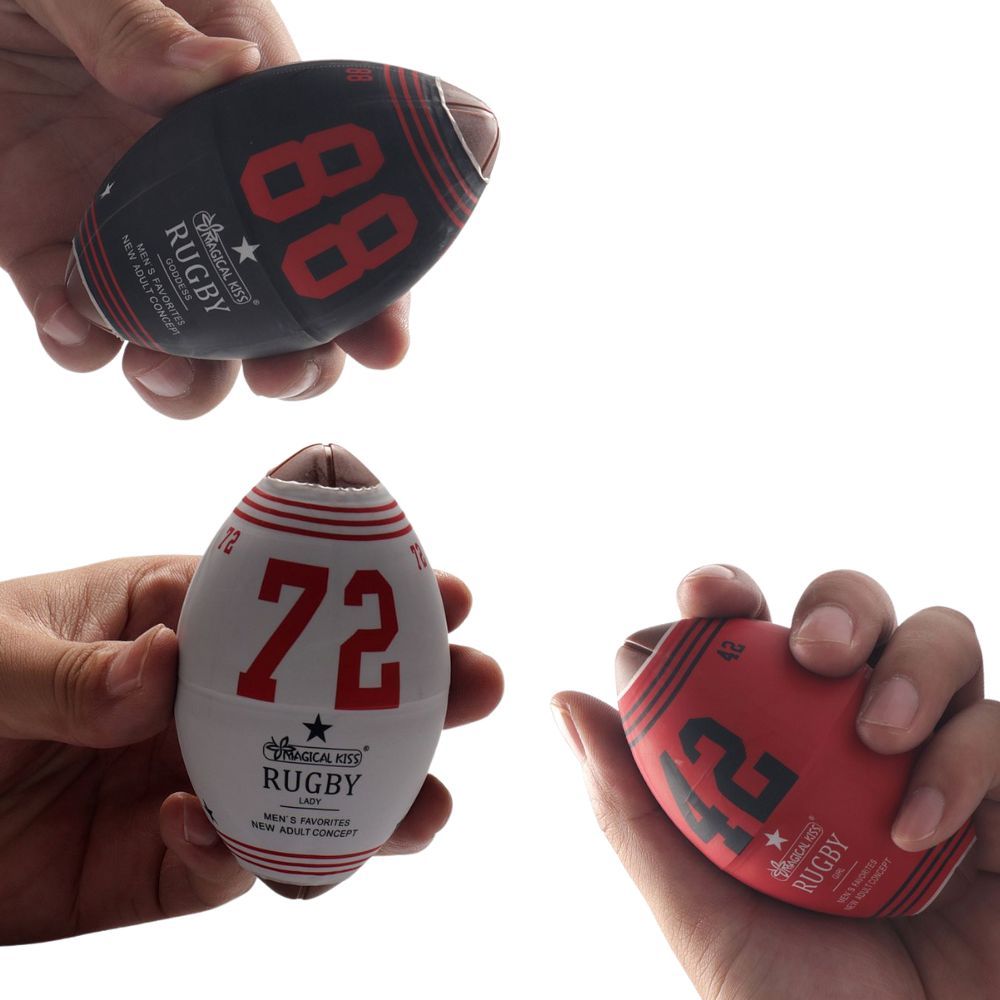 Masturbador Masculino Ball Futebol Americano - Egg Rugby Magical Kiss ...