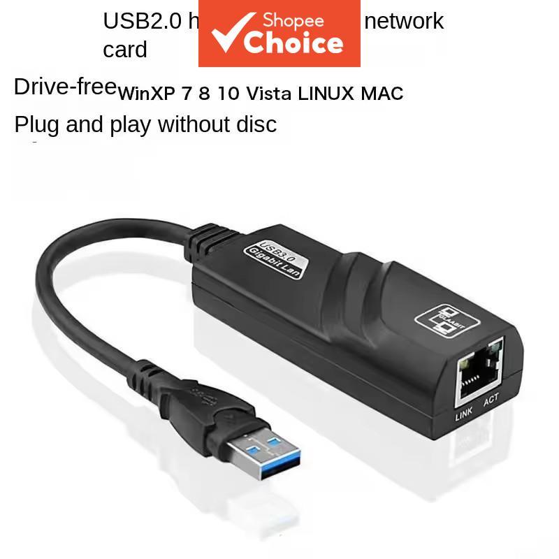Adaptador USB 3.0 para RJ45 Ethernet Cabo de Rede 1000Mbps para Windows ...