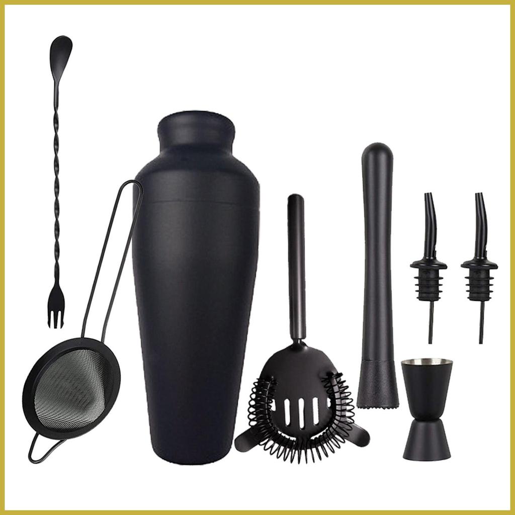 Kit De Bartender Prático Colher De Mistura Ergonômica Ferramenta Casa ...