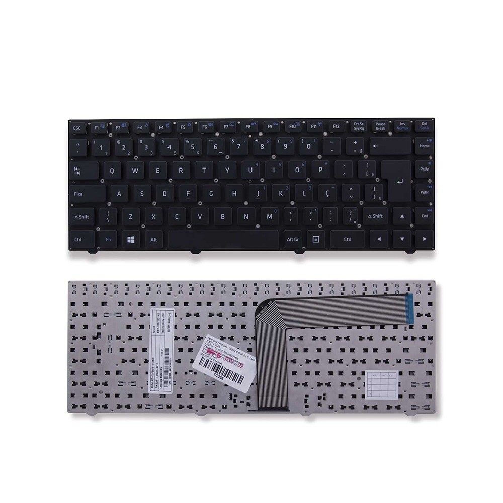 Teclado para Notebook Cce Part Number MP-09P88PA-F515 | Shopee Brasil