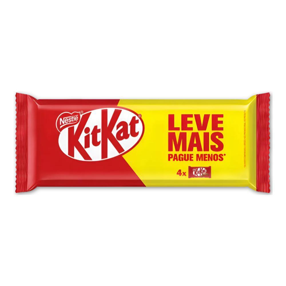 Chocolate Kit Kat ao Leite Pack 166g | 4x41,5g | Shopee Brasil