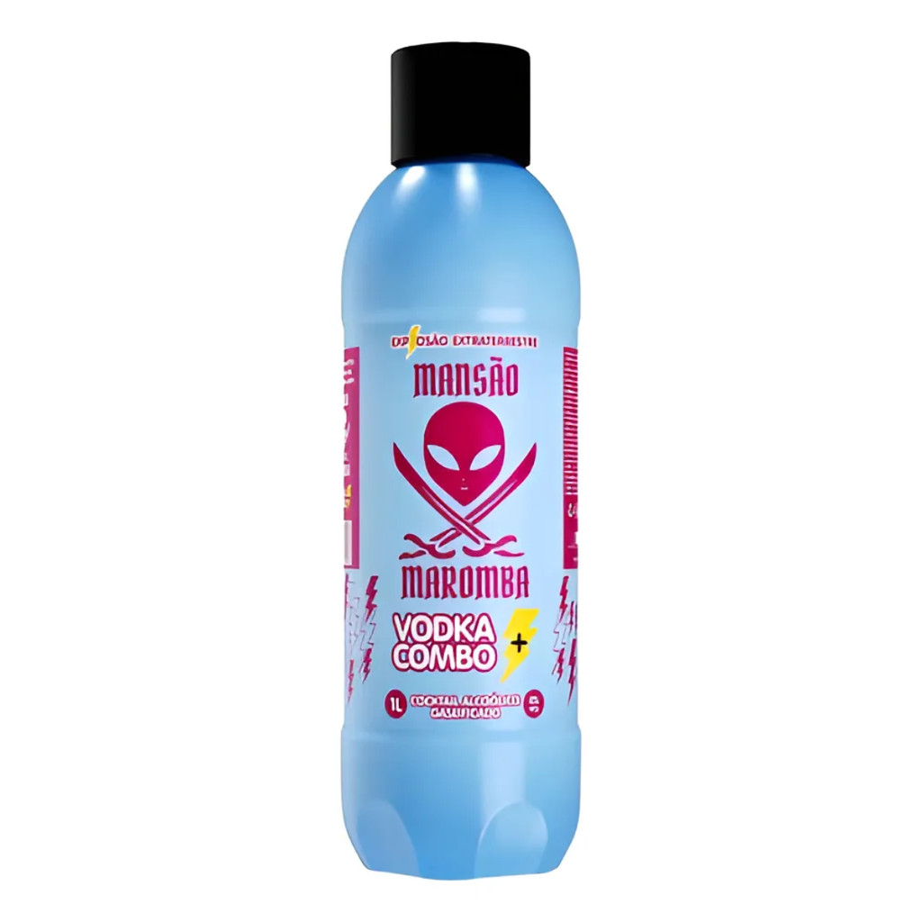 Bebida Mansão Maromba 1l Sabor Energetico Meme do Momento | Shopee Brasil