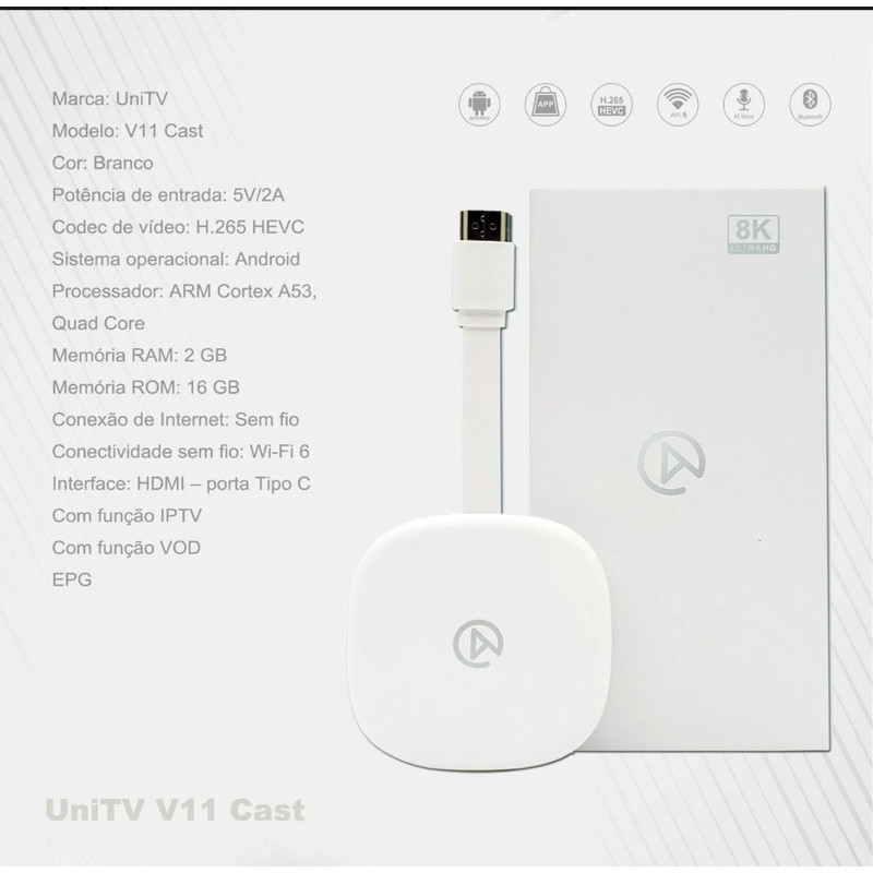 Smart Tv Aparelho V11 8k Qualidade Premium | Shopee Brasil