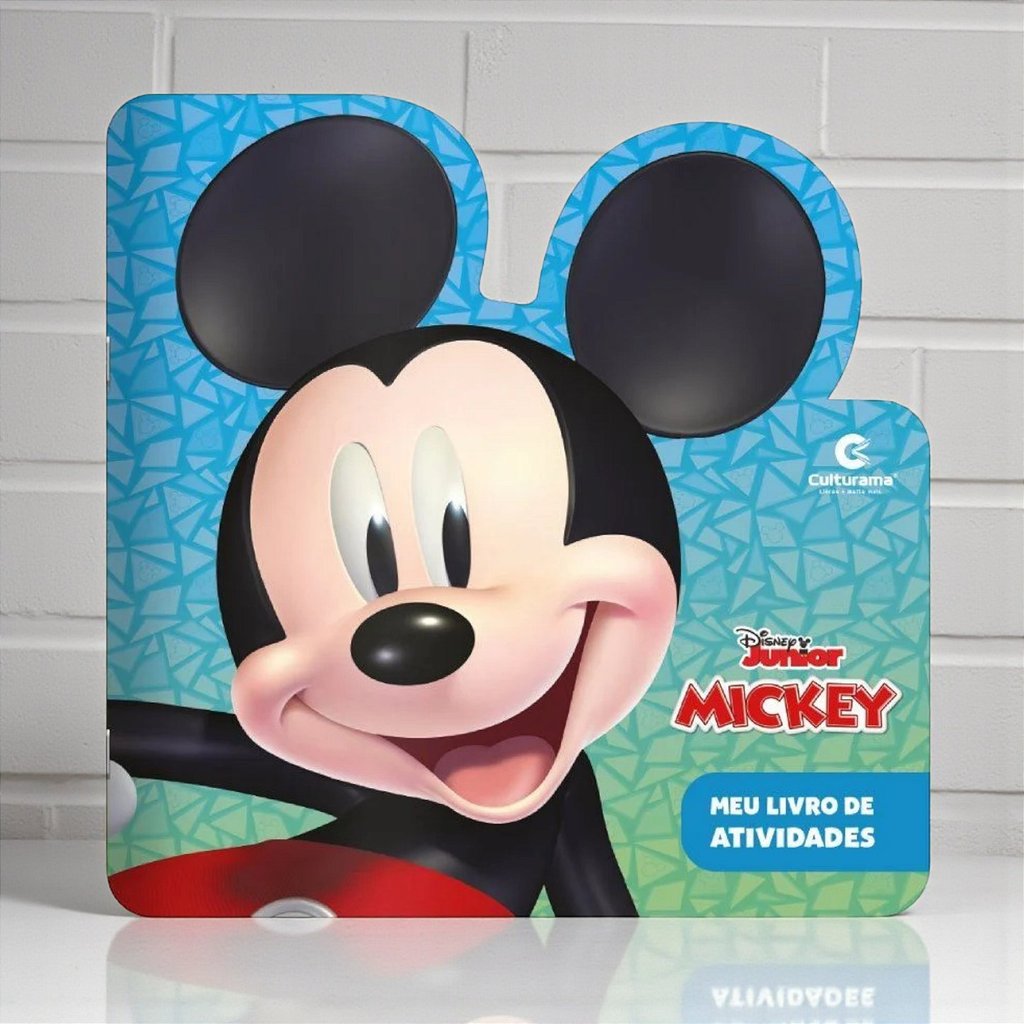 Meu Livro de Atividades - Mickey Mouse - 23x22cm - Disney Original - 1 ...