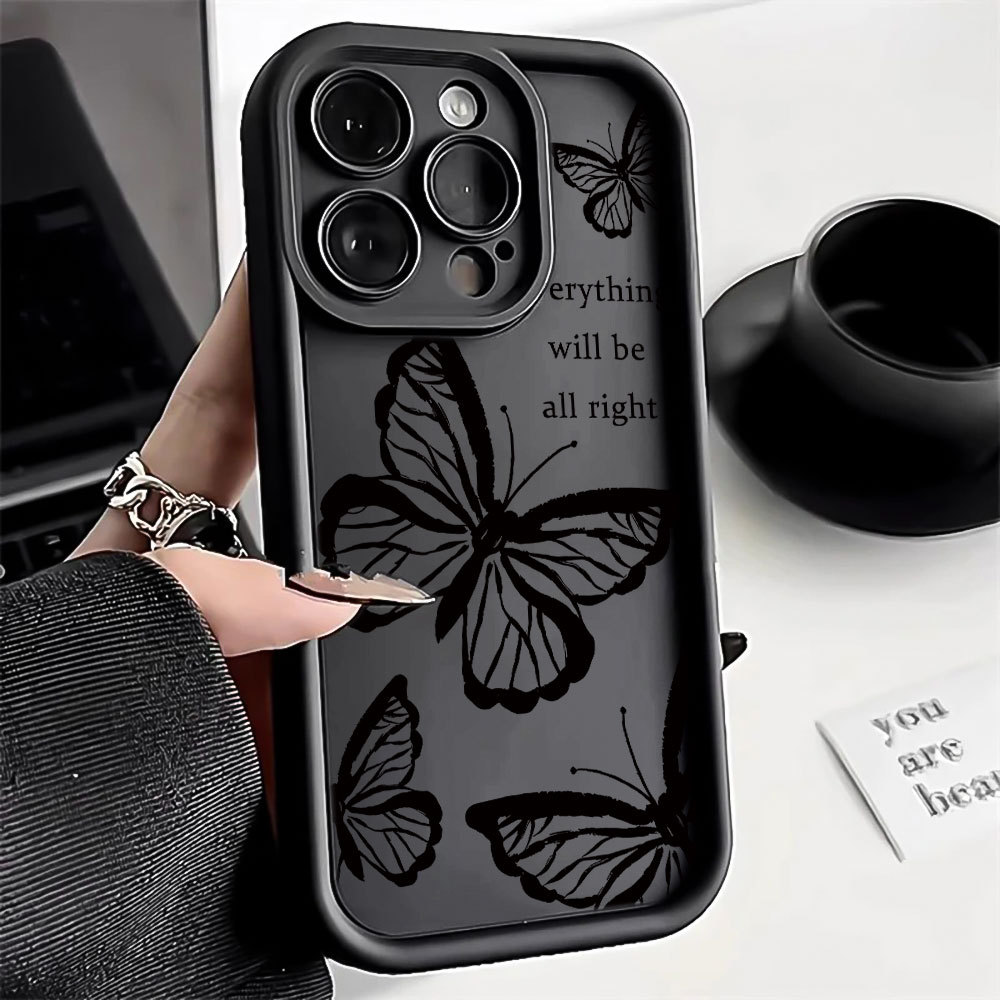 Capa Borboleta Capinha Para Redmi A1 A2 A3 13c 12c 14c Nota 11 12 13 14 ...