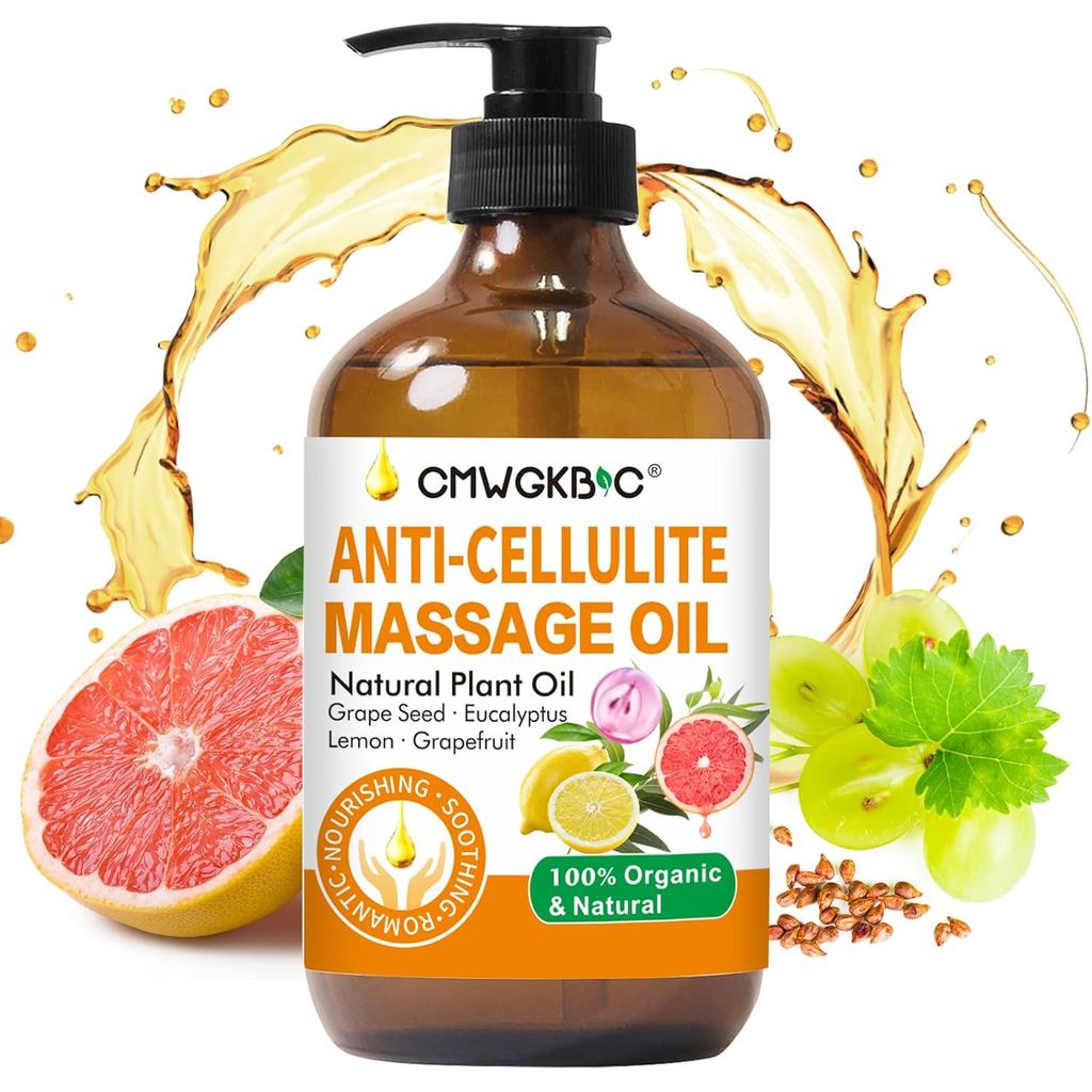 Óleo de Massagem Anticelulite para Terapia de Massagem, Óleo Corporal ...