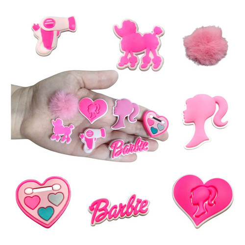 Kit 6 Pins Bottons Enfeites Para Babuche Personagens Infantil 027 ...