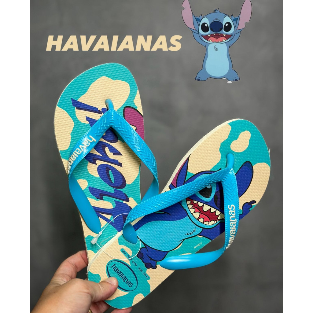 Chinelos Havaianas Top Disney Classics (Stitch) | Shopee Brasil