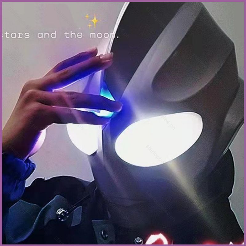 Light Up Touch Sensor Máscara Capacete Vestível Crianças Adultos Role ...