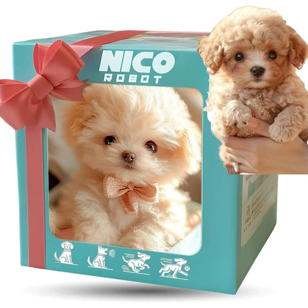 Cão Robô Ai, Cão Robô que Atua como um Filhote de Cachorro Real, Nico ...