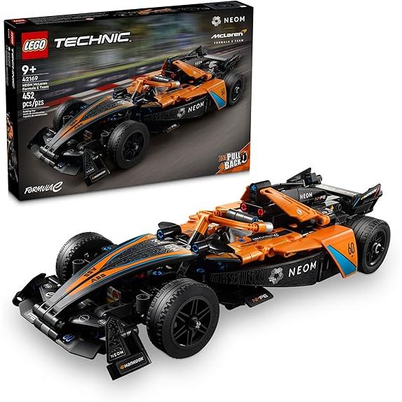 Lego Technic Mclaren Neom Formula E Team 452 pcs 42169 | Shopee Brasil
