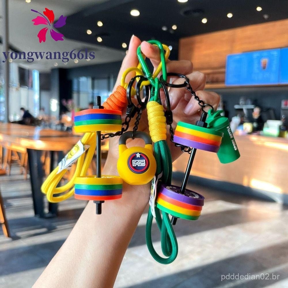 Chaveiro De Placas De Barra YONGWANG , Halteres De Simulação De ...