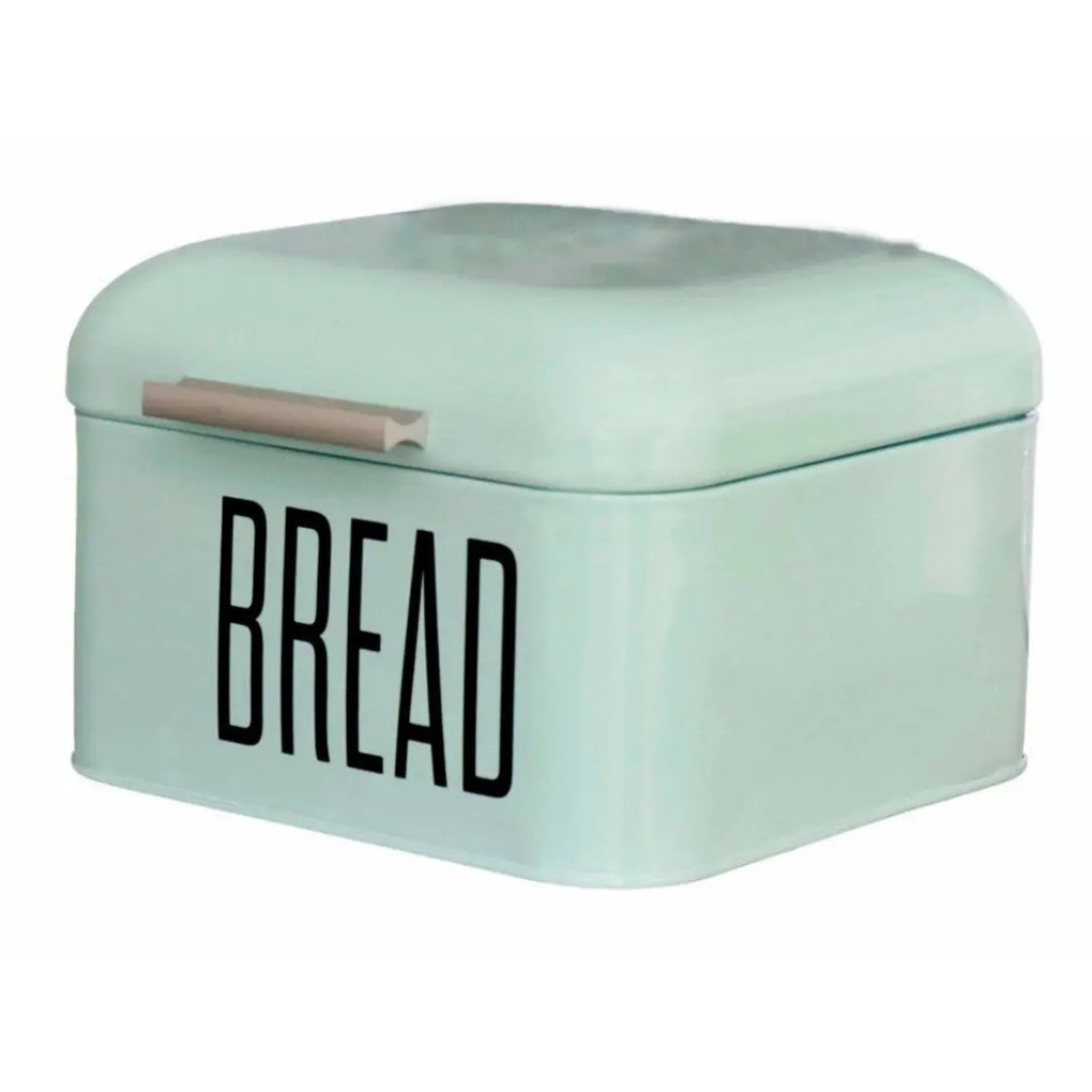 Porta Pão Em Lata Metal Com Tampa Silky Bread 20x20x14cm | Shopee Brasil