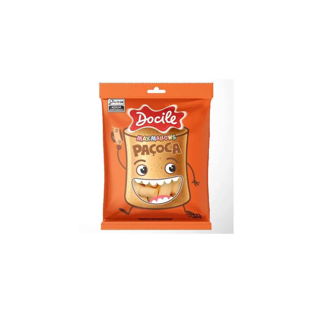MARSHMALLOW MAXMALLOWS PACOCA 220G- DOCILE | Shopee Brasil