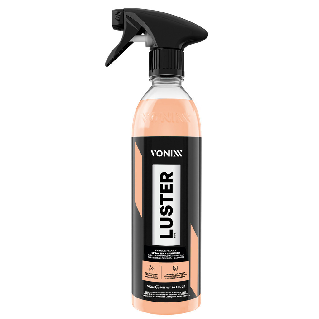 LUSTER Cera Limpadora Spray Vonixx - 500ml | Shopee Brasil