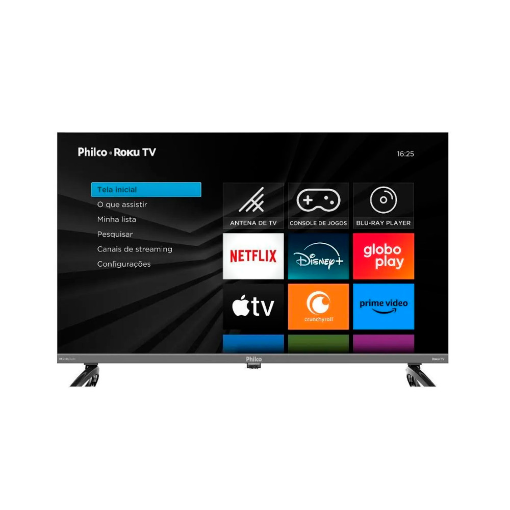 Smart Tv 43 Philco Roku Tv Hdr10 Dolby udio P43kra Shopee Brasil