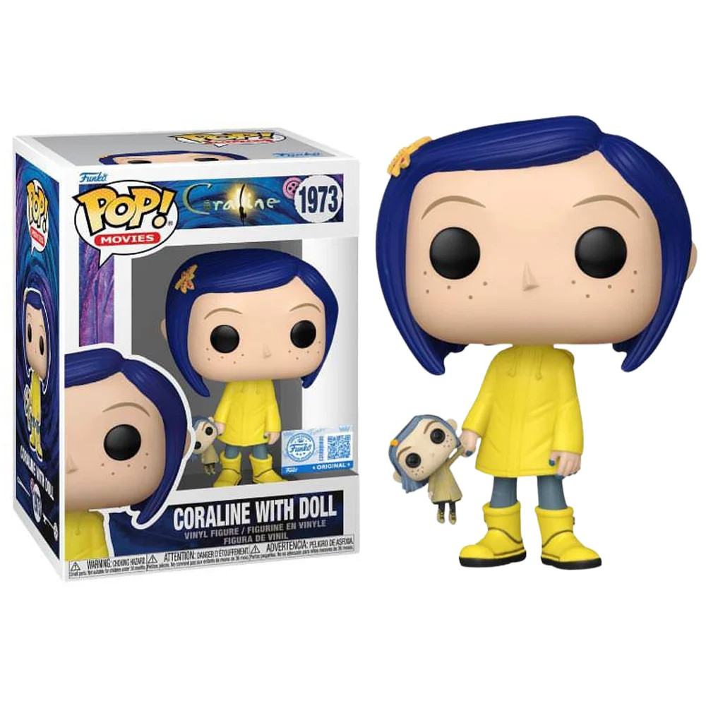 Funko Pop! Movies Coraline With Doll 1973 Exclusivo | Shopee Brasil