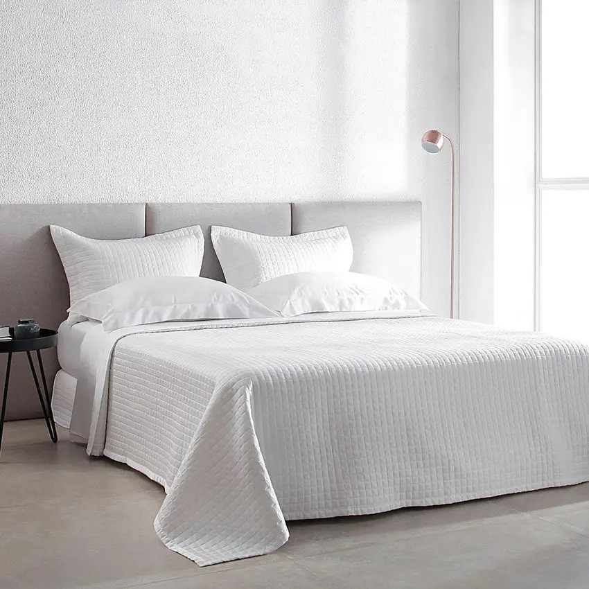 Jogo de Lençol Cama King Buddemeyer Percal 300 Fios Bordado Ponto Ajour ...