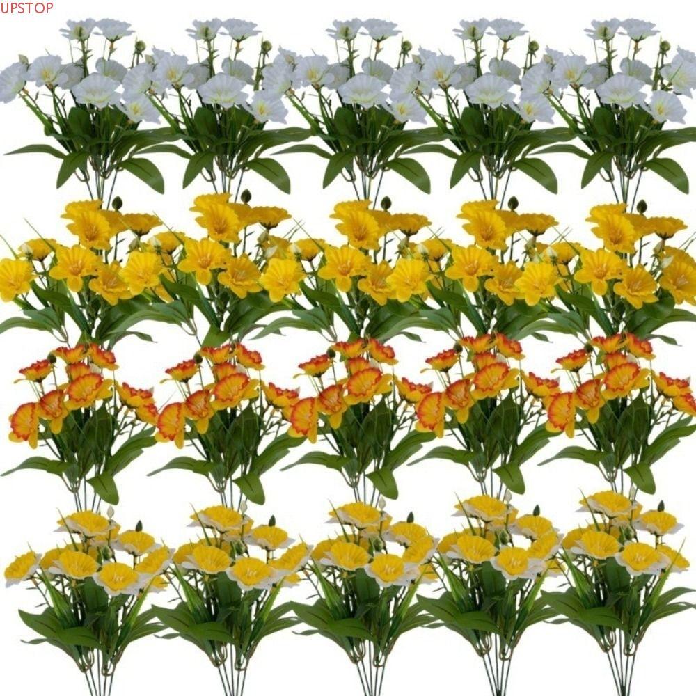 Buquê De Narciso Artificial UPSTOP , Buquês De Noiva , Flores Realistas ...