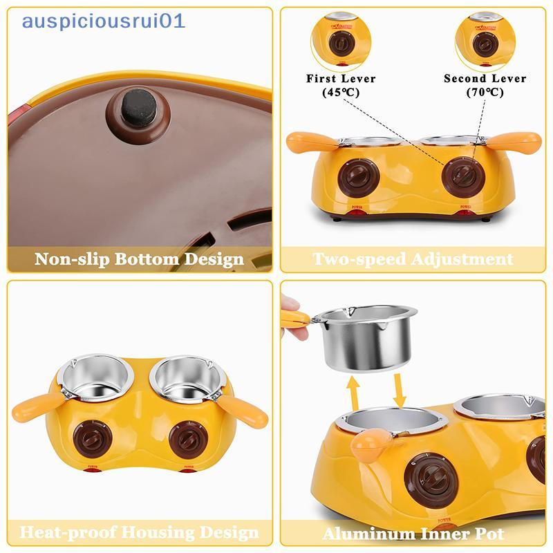 Mini Pote Elétrico Para Derreter Chocolate , Fondue De Fonte , Máquina ...
